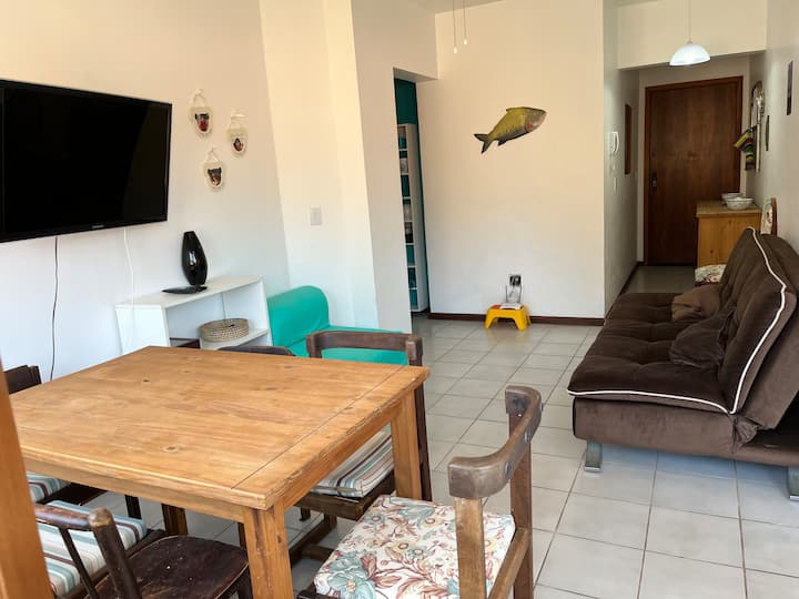 Apartamento Espaçoso Com Garagem E Churrasqueira - Capão da Canoa