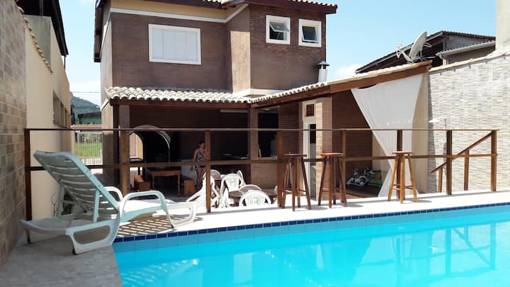 Casa Com Piscina Guaruja - Guarujá