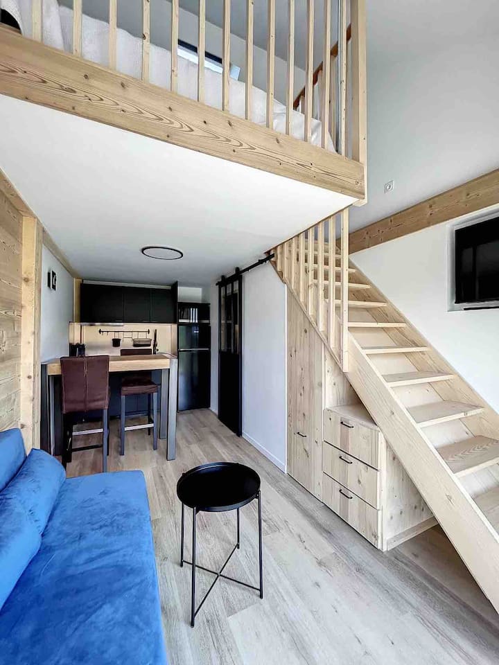 Petit Loft Cosy Montagne+
Head Spa Optionnel - Vars