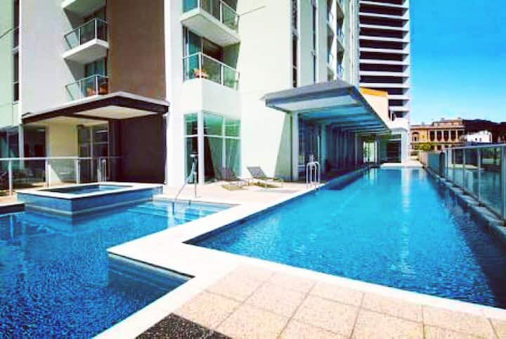 Brisbane Cbd 2br Modern Apartment - Griffith University, Nathan Campus