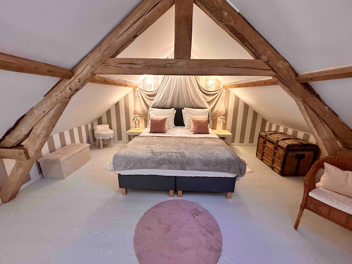 La Grange Aux Hirondelles - Chambre Romantique - Cayeux-sur-Mer