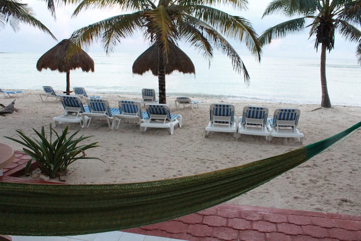 Step Off The Terrace, Into The Sand! (Remodeled!) - Akumal