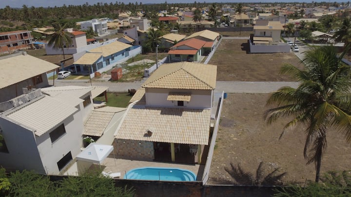 Casa De Praia Em Cond. Fechado Em Frente Ao Mar. - Aracaju