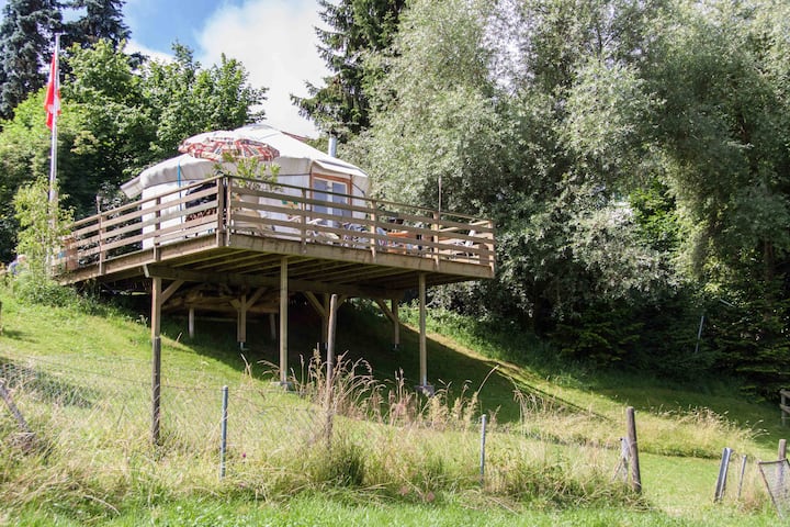 Swissyurte (Rundhaus) Natur Pur Ideal Für 2 Pers. - Kanton Thurgau