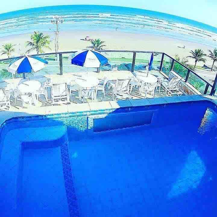 Hotel Pé Na Areia A 5 M Da Praia Com Café Da Manhã - Peruíbe