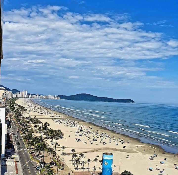 Apartamento Na Praia Da Aviação - Praia Grande Pg - Praia Grande