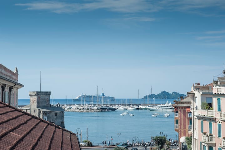 A Step From The Sea And The Castle - Rapallo