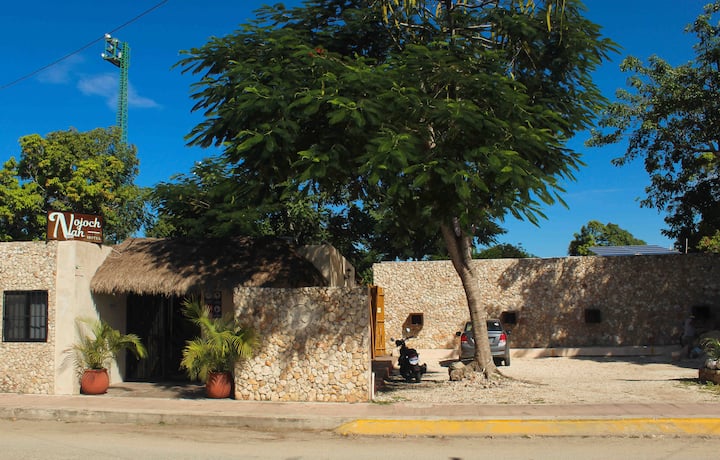 Habitación Dzul Con Dos Camas Matrimoniales - Valladolid, México