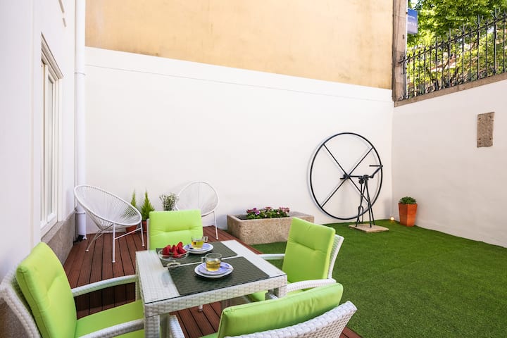 Beaux Arts Palace Apartments - Garden | Ac | Wi-fi - Oporto