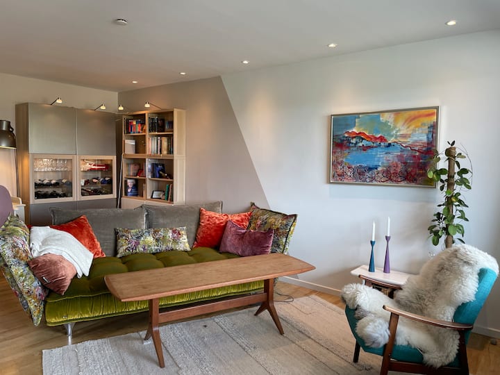 Free Parking, Exclusive Feel & Rooftoop View - Copenhagen