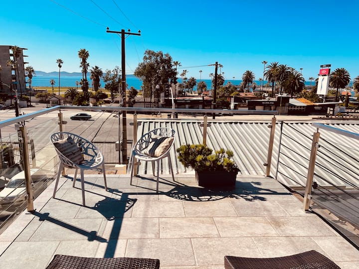 Oceanview Rooftop, Heat & A/c, Gated Community - Ensenada