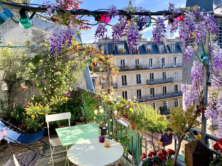 Lovely 3 Rooms Terrace In Paris Center - Paris