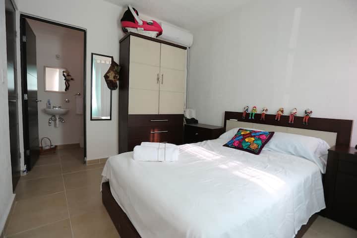 50% Off Planta Baja Frente Alberca - Playa del Carmen