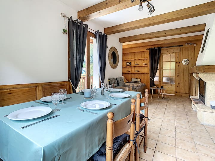 Chalet Avec Vue Sur Montagne, Proche De Chamonix - Passy
