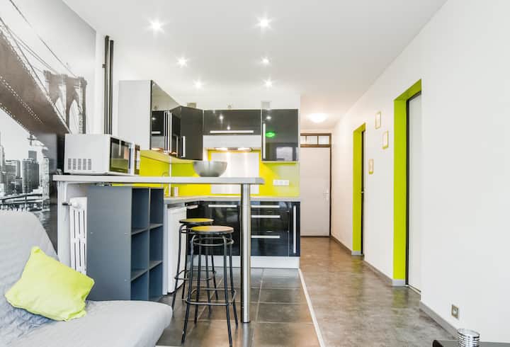 ★★★ Charmant T3 ★ 6pers ★ St-cyprien - Toulouse