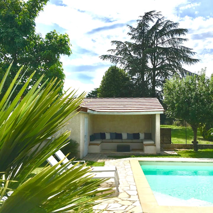 Superbe Maison à 15 Min. De Lyon (Proche Ol Stade) - Aeropuerto Lyon Saint Exupery (LYS)