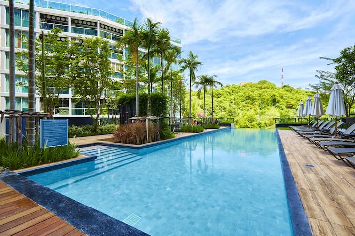 Unixx Near Walking Str  Free Wifi/electric High Fl - Pattaya
