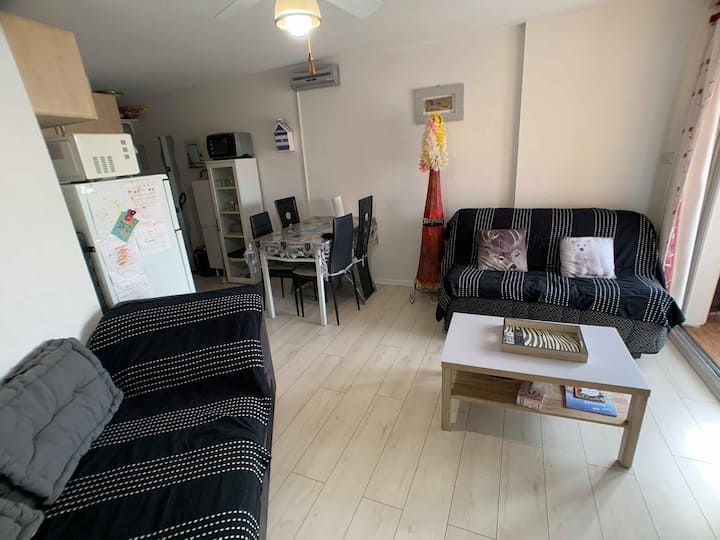 Centre Port Du Cap D'agde : Appartement T2 - Agde
