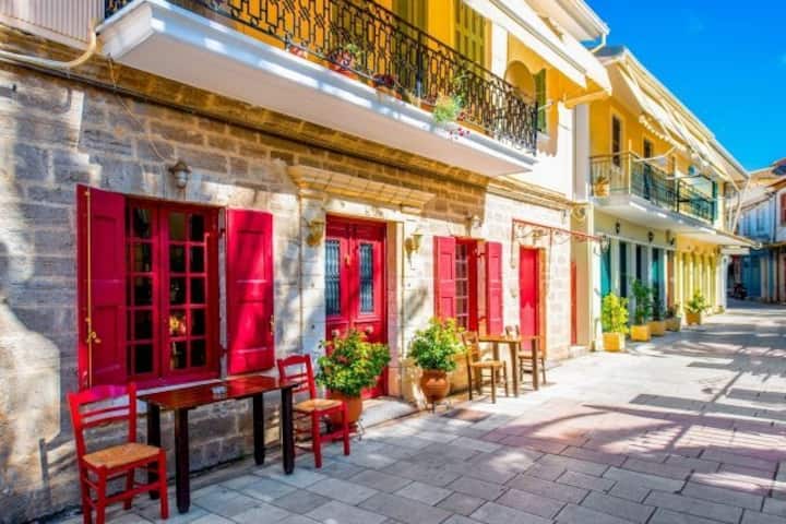 “Sapfo”  Contemporary Apartment Town Center - Lefkada