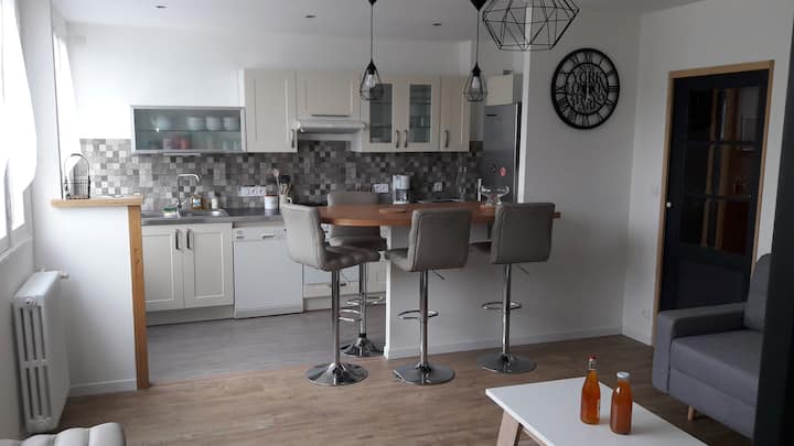 Appartement Lumineux 3 Chambres - Lannion