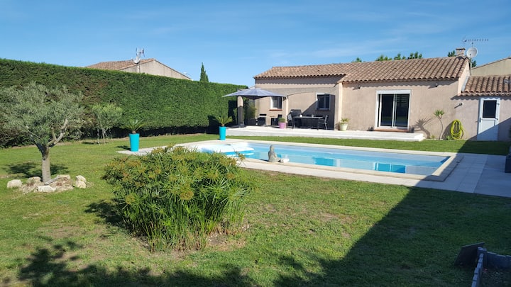 Maison Cote Bleue Avec Piscine - Vitrolles