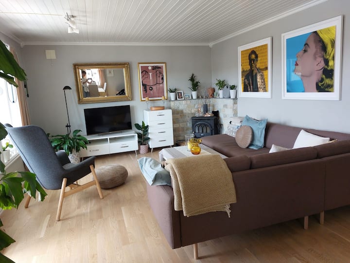 Koselig, Elegant Villa Sentralt I Moss Med Hage - Moss