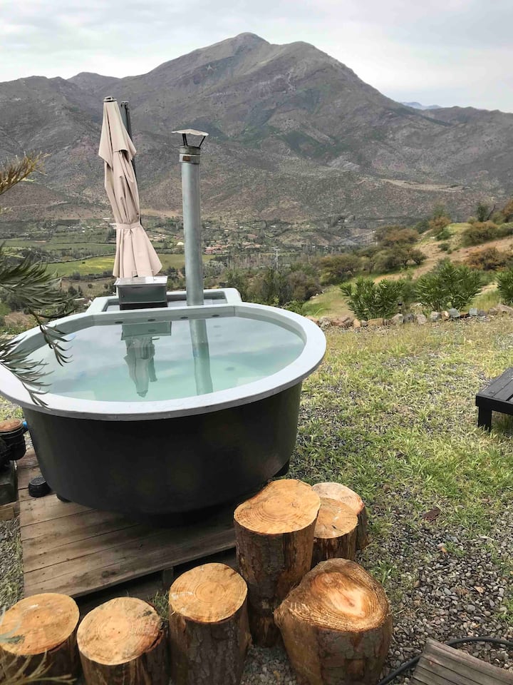 Refugio En La Montaña Con Tinaja - Chile