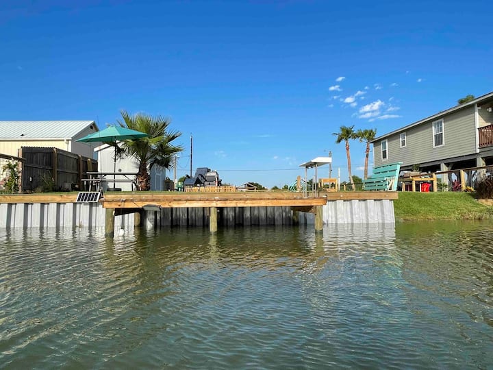 Fish & Chill-private Waterfront Rv Campsite - Rockport, TX