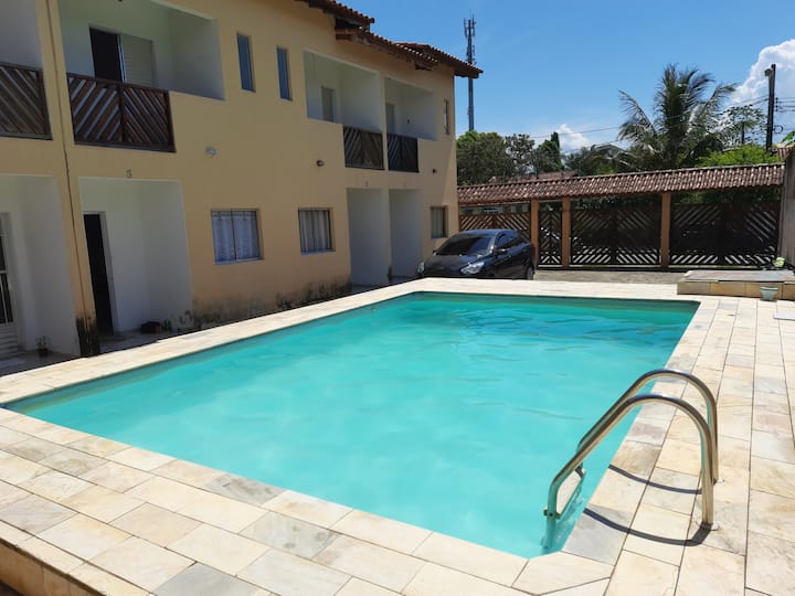 Casa Com Piscina E Churrasqueira Caraguatatuba Em Condomínio Com Wi-fi - São Paulo (estado)