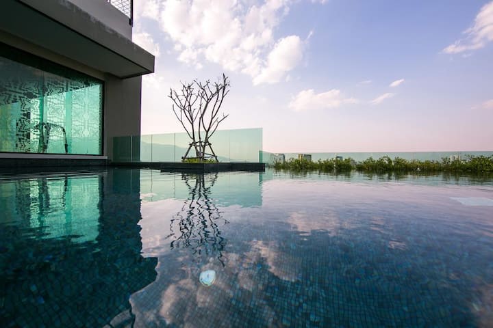 2 Doublebed Rooms Poolgym Highfloor Good Location. - 치앙마이