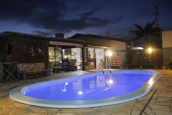 Casa Com Piscina, Passo De Torres Sc - Torres