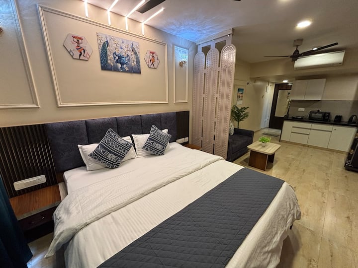 The Johari 1br Luxury Studio Apt. City Centre+pool - Jaipur