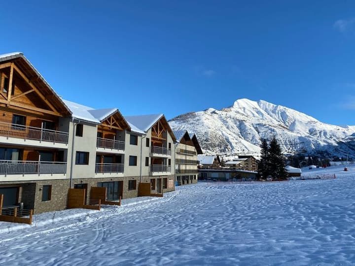 Appartement Duplex Neuf Vue Pistes Et Montagnes - Ancelle