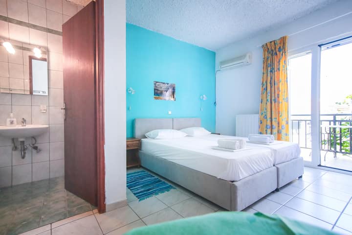 Modern Studio With Balcony 3 Min From The Sea - Cephalonia