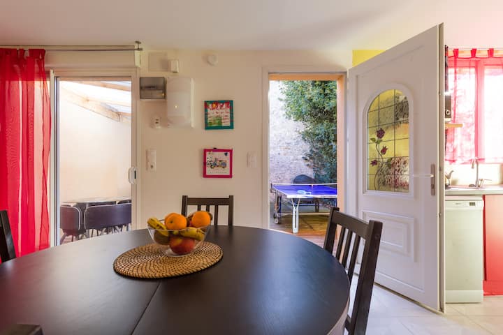 Agréable Maison Au Calme,avec Terrasse - Tours