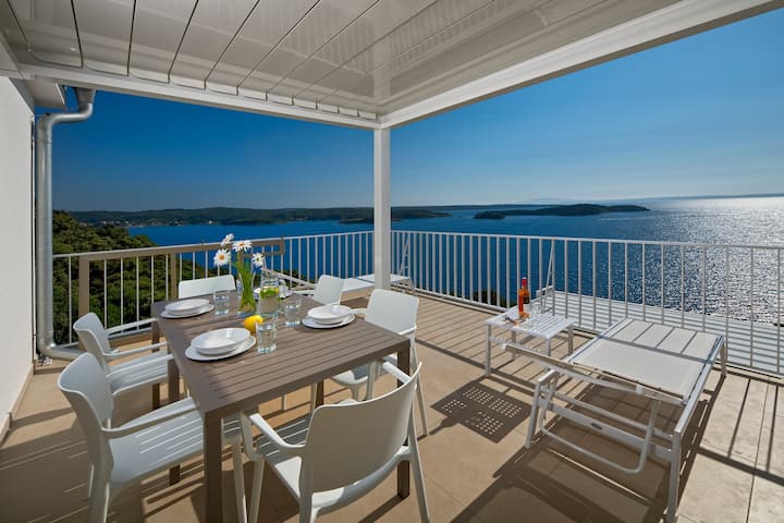 Two Bedroom Apartment With Terrace And Sea View - Lopar