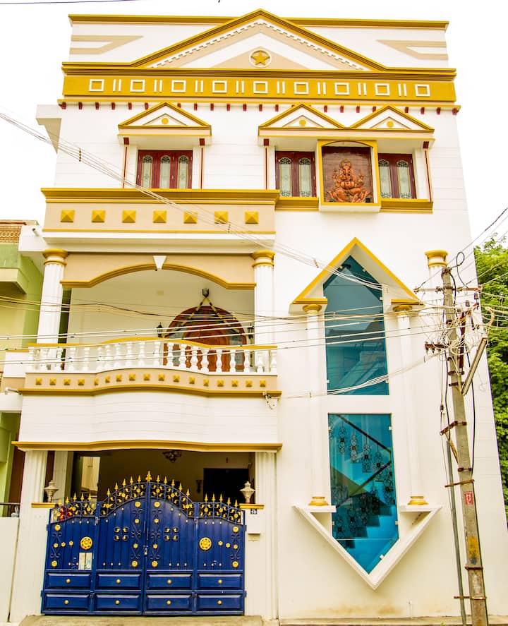 A 5 Bedroom Fully Furnished Duplex Star Villa - Puducherry