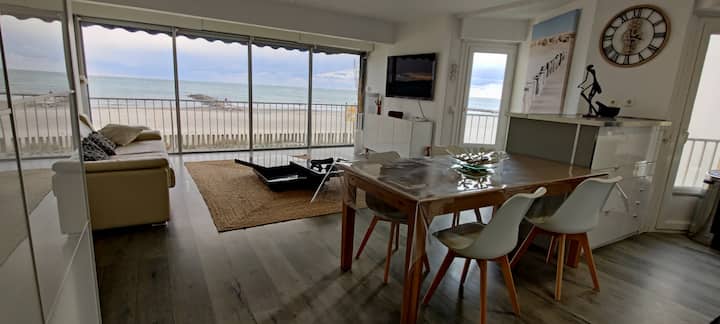 App 6om2 Sur La Plage A Carnon. - Carnon