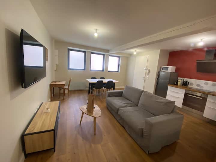 ⭐️⭐️⭐️ Villa Des Cordeliers - Appt 1 ✨✨✨ Centre Ville - Mont-de-Marsan