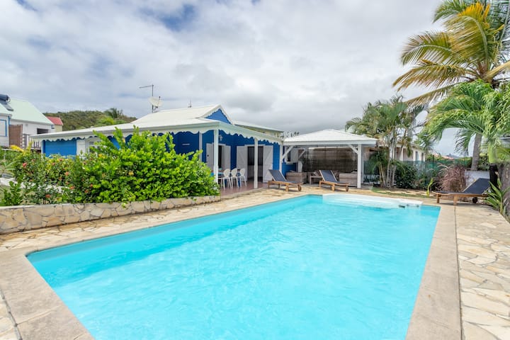 Alizé Bel'kaz, Villa Créole Avec Sa Piscine Privée - Martinique