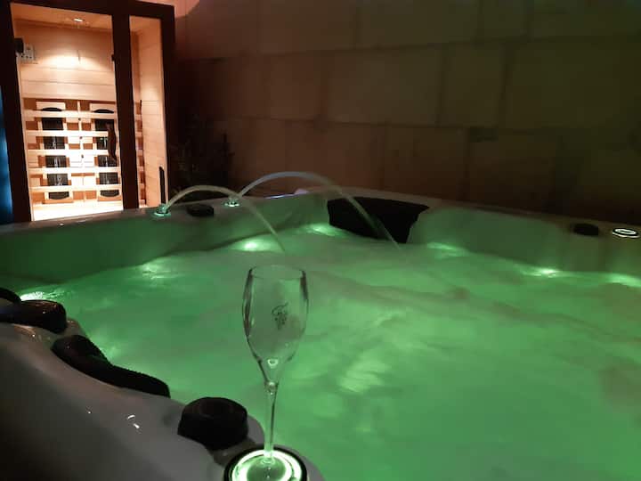 Le 9 : Champagne, Jacuzzi Et Sauna - Francia