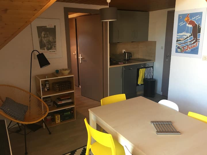 Joli 2 Pièces + Mezzanine Au Coeur D'autrans - Autrans