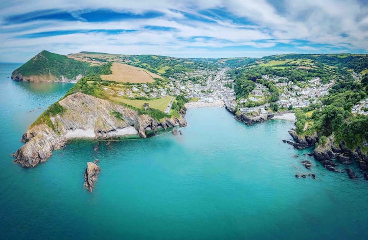 Pretty Combe Martin Annex For 2 - North Devon