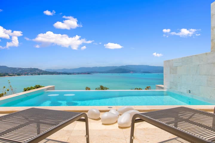 5 Bed/ 5 Bath, Beachside, Ocean Views, Park Access - Ko Pha Ngan