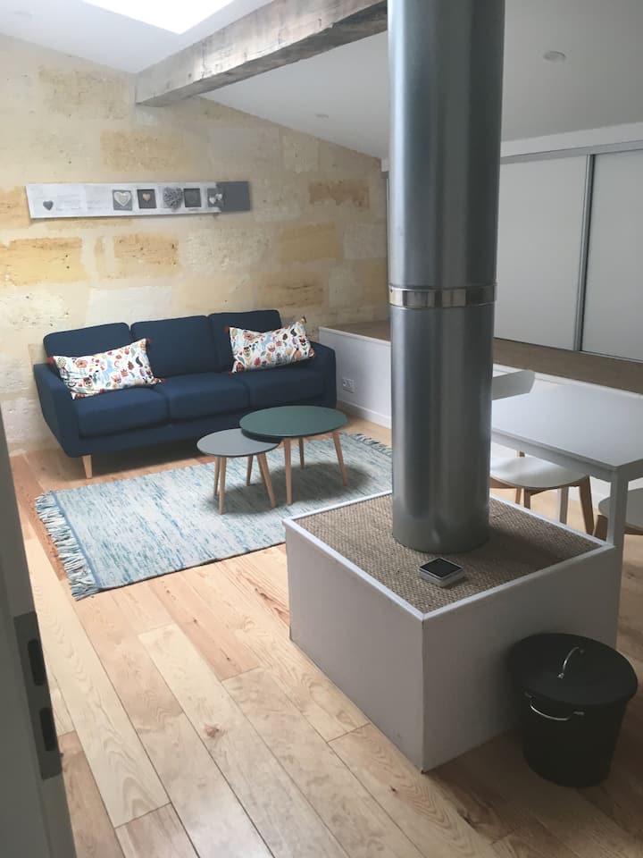 Studio 30 M2 Dans Maison De Caractère. - Burdeos
