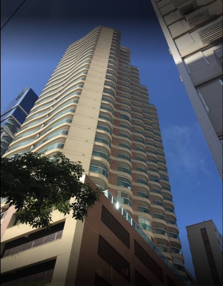 Flat Estancofor Santos Na Quadra Da Praia Com Vist - Santos State