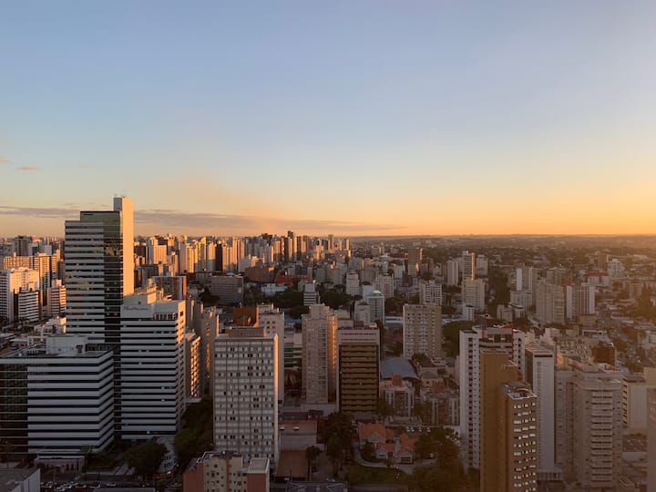 Studio - 33rd Floor, New Building, Beautiful View - Curitiba