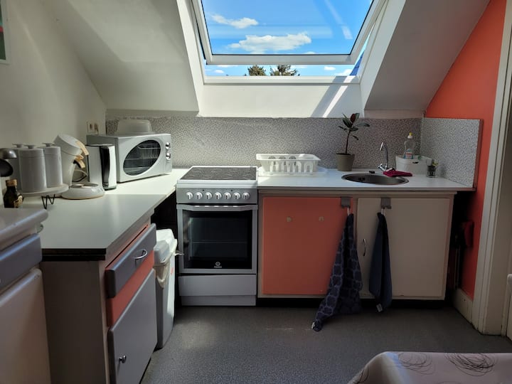 Chambre Double Dans Espace Commun - Namur