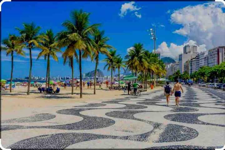 Amazing 02 Quartos Copacabana Com Garagem Posto 5 - Ipanema