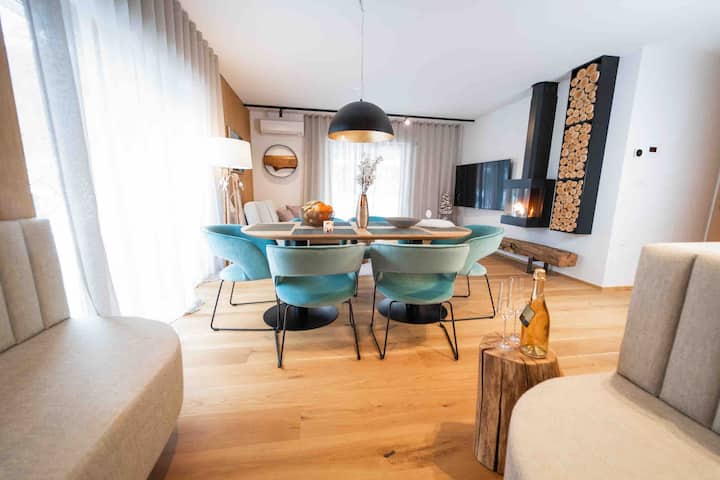 Bor In Bor Luxury Apartment With Sauna & Garden - Kranjska Gora